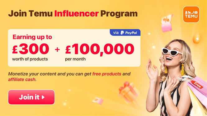 TEMU Affiliate Program 2024: Earn Up to $100,000 a month! | Amber